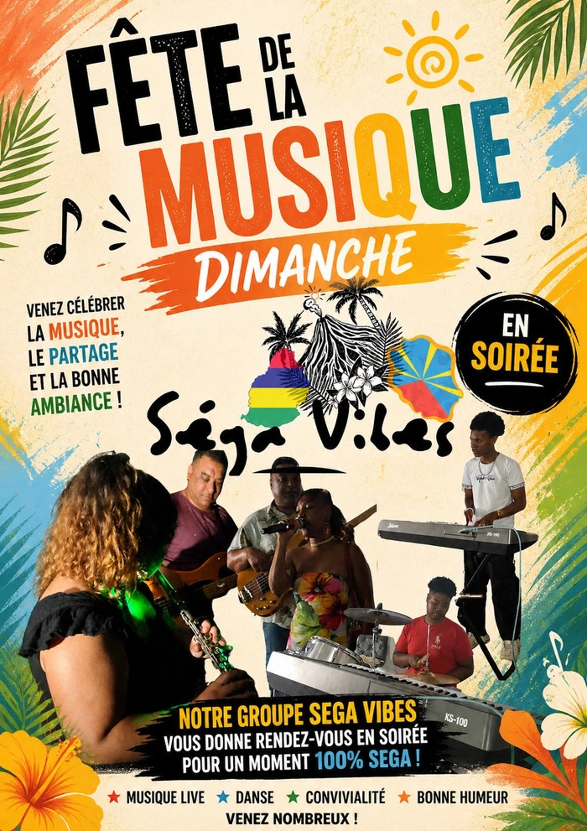 Concert Séga Vibes : musiques du monde à Metz — 21 juin 2026
